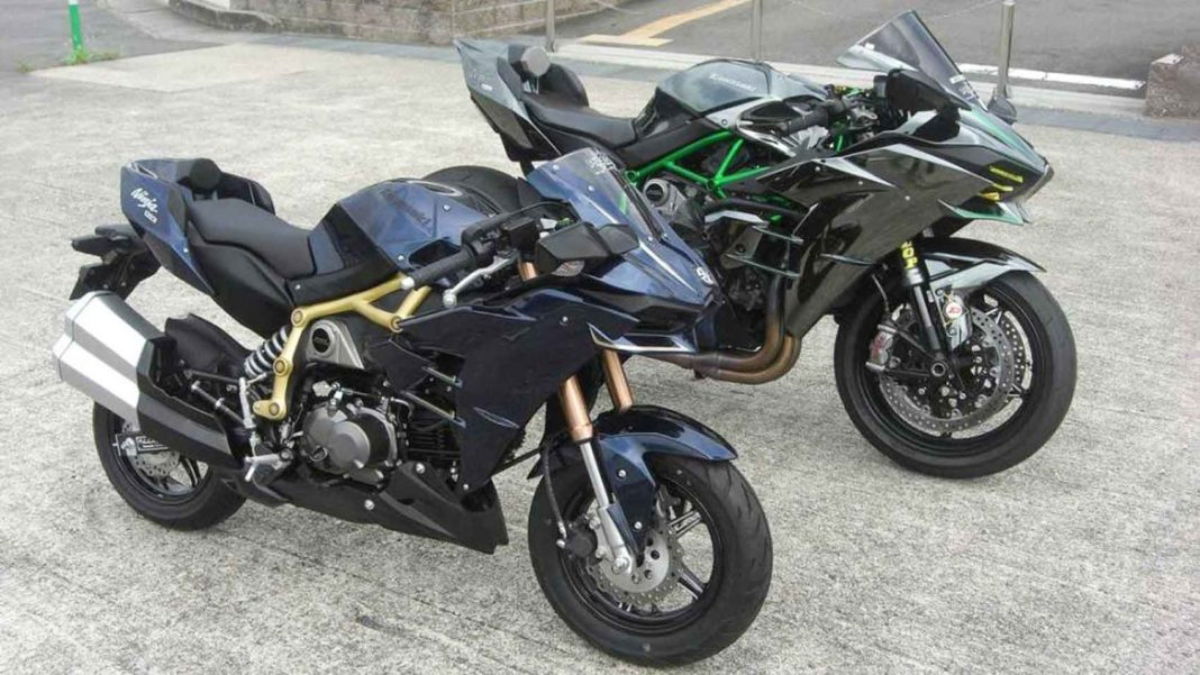 This mini Kawasaki H2 custom is more bark than bite. but all charm Visordown